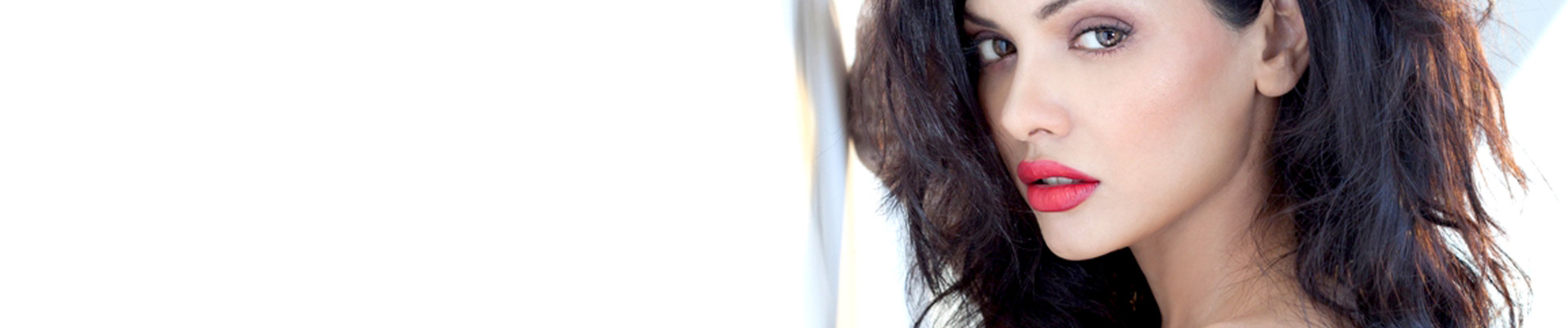 6880x1440 Resolution Sara Loren Red Lips New Wallpaper 6880x1440 ...