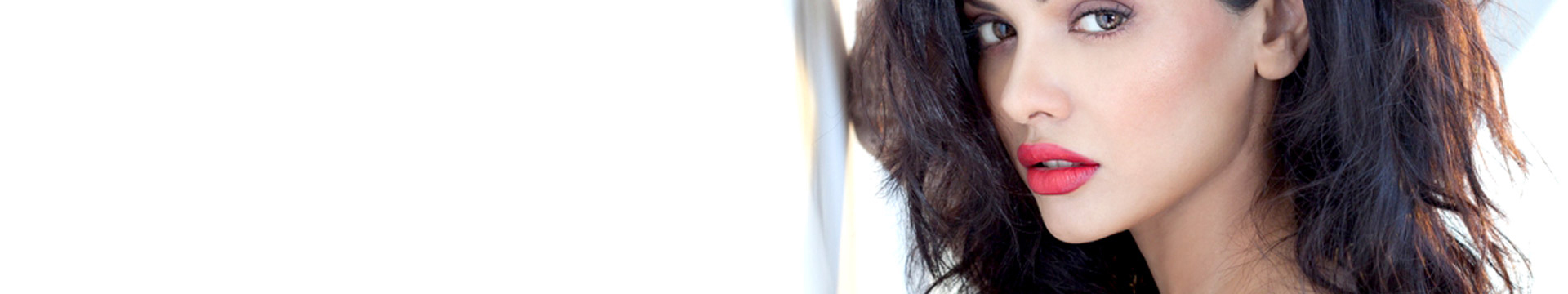 7680x1440 Resolution Sara Loren Red Lips New Wallpaper 7680x1440 ...