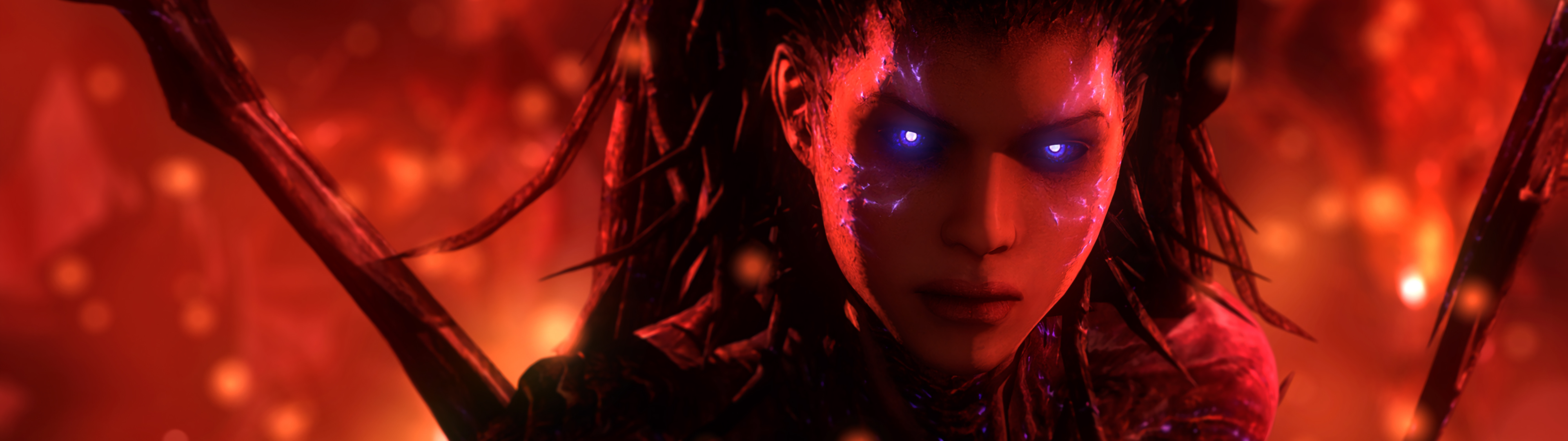 3840x1080 Resolution Sarah Kerrigan StarCraft 3840x1080 Resolution ...