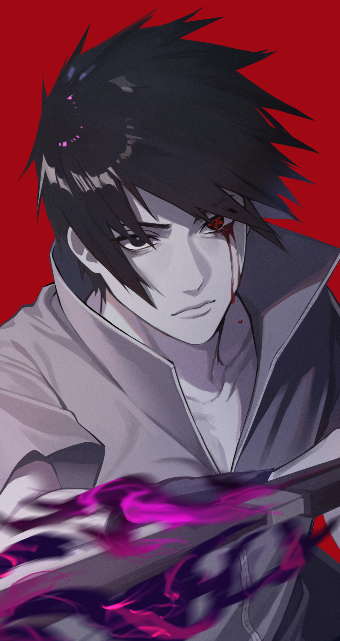 1082x2042 Sasuke Uchiha HD Naruto Minimal 1082x2042 Resolution ...