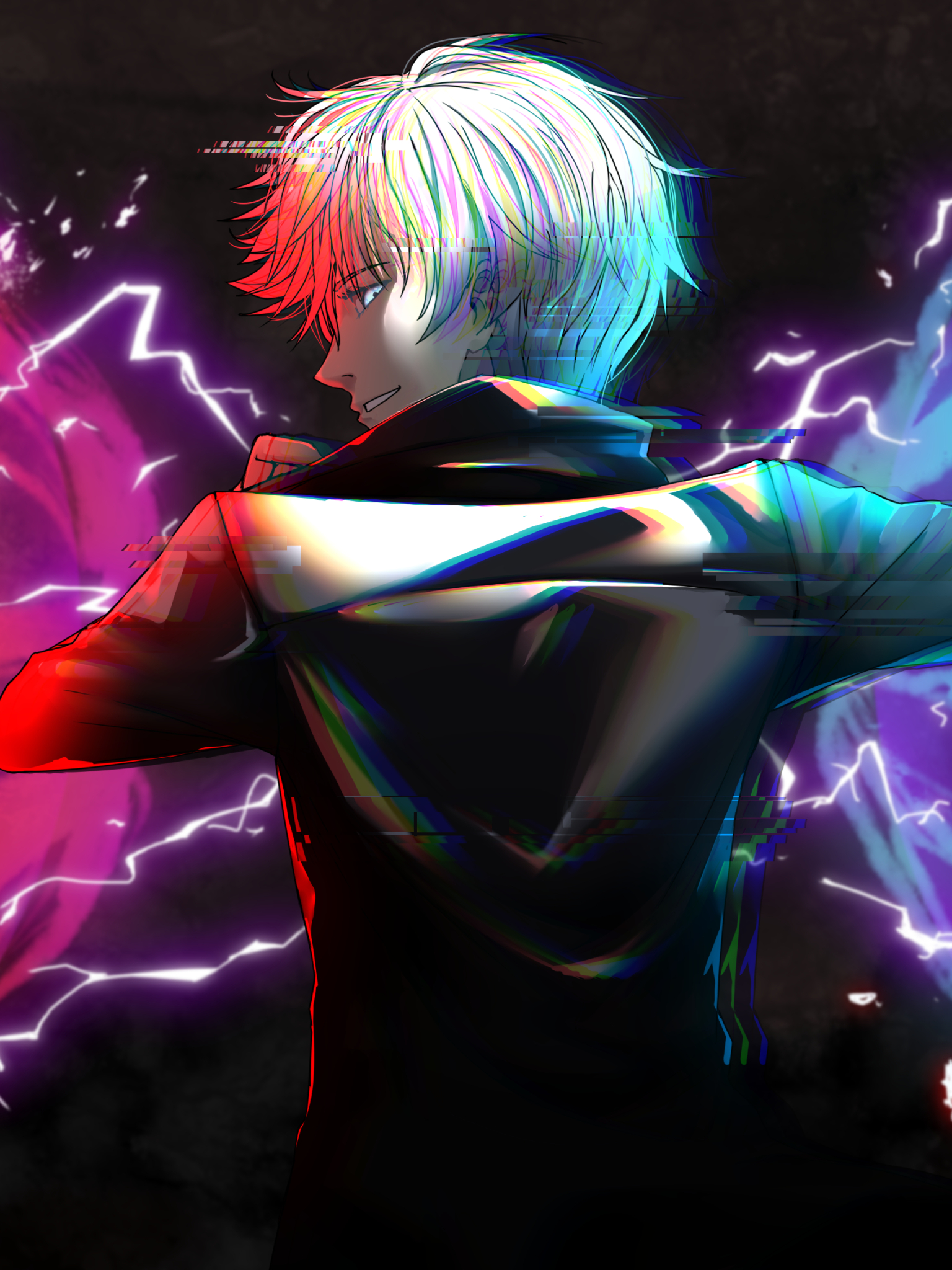 1536x2048 Resolution Satoru Gojo 4K Jujutsu Kaisen Cool Art 1536x2048 ...