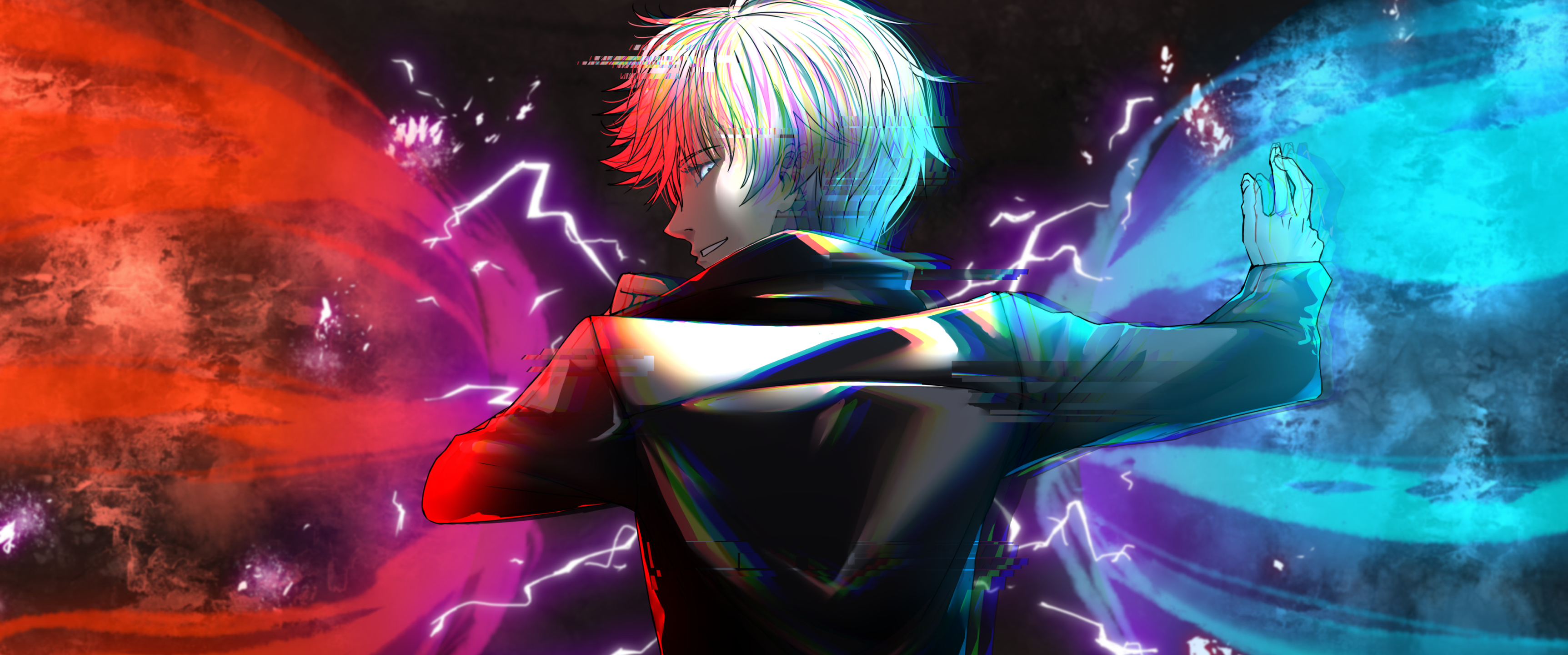 3449x1440 Resolution Satoru Gojo 4K Jujutsu Kaisen Cool Art 3449x1440 ...