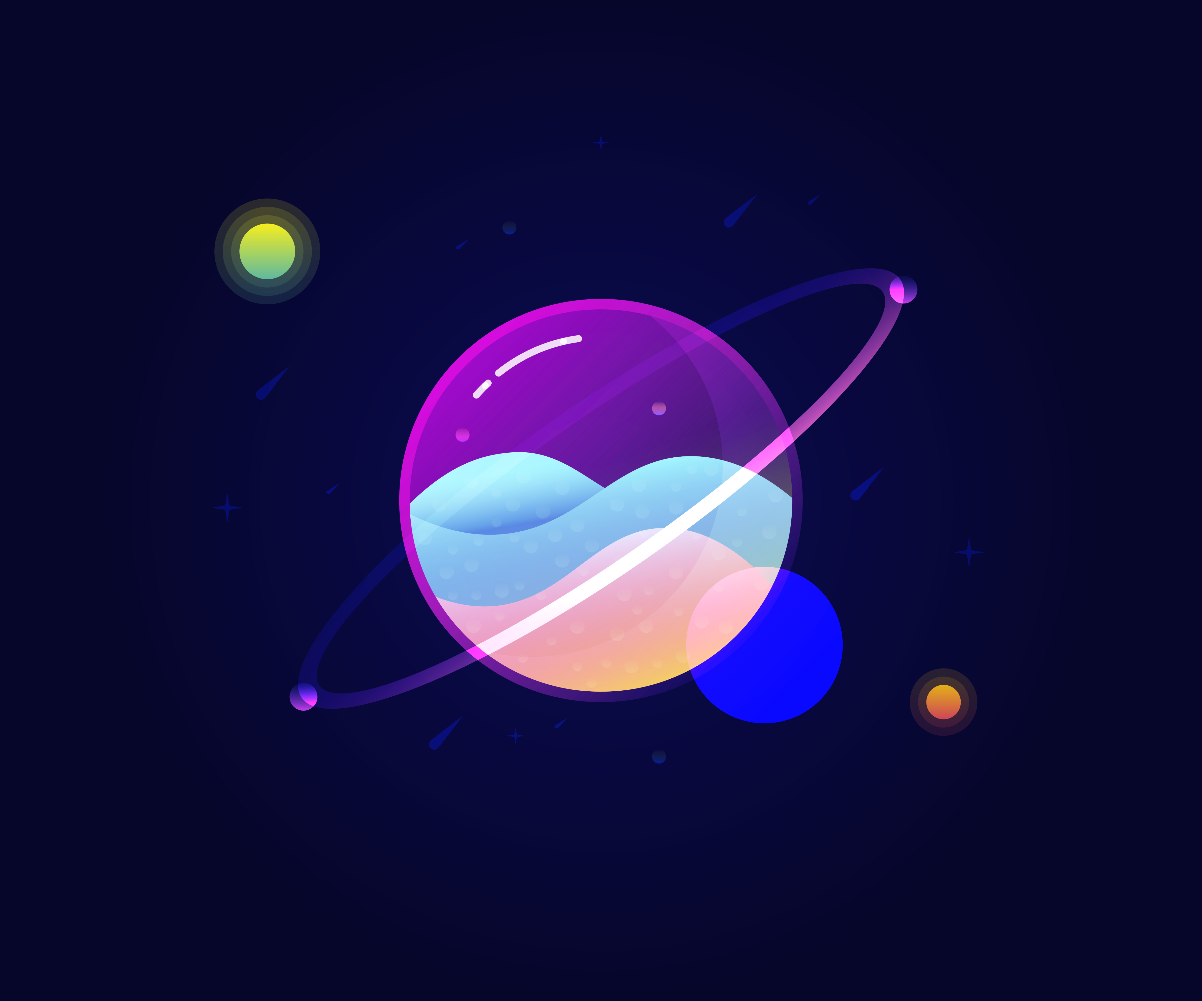 5000x4167 Saturn 10K Art 5000x4167 Resolution Wallpaper, HD Minimalist ...
