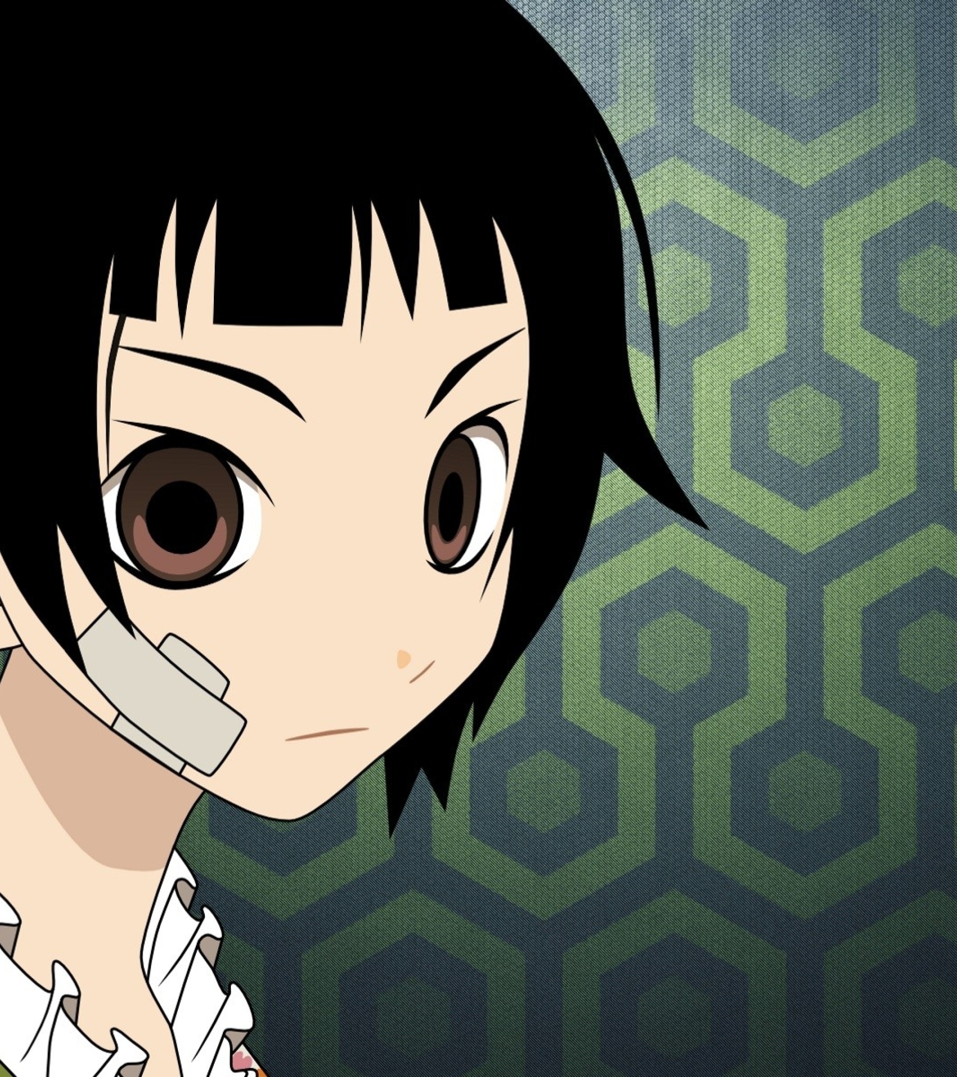 1920x2160 sayonara zetsubou sensei, face, girl 1920x2160 Resolution ...