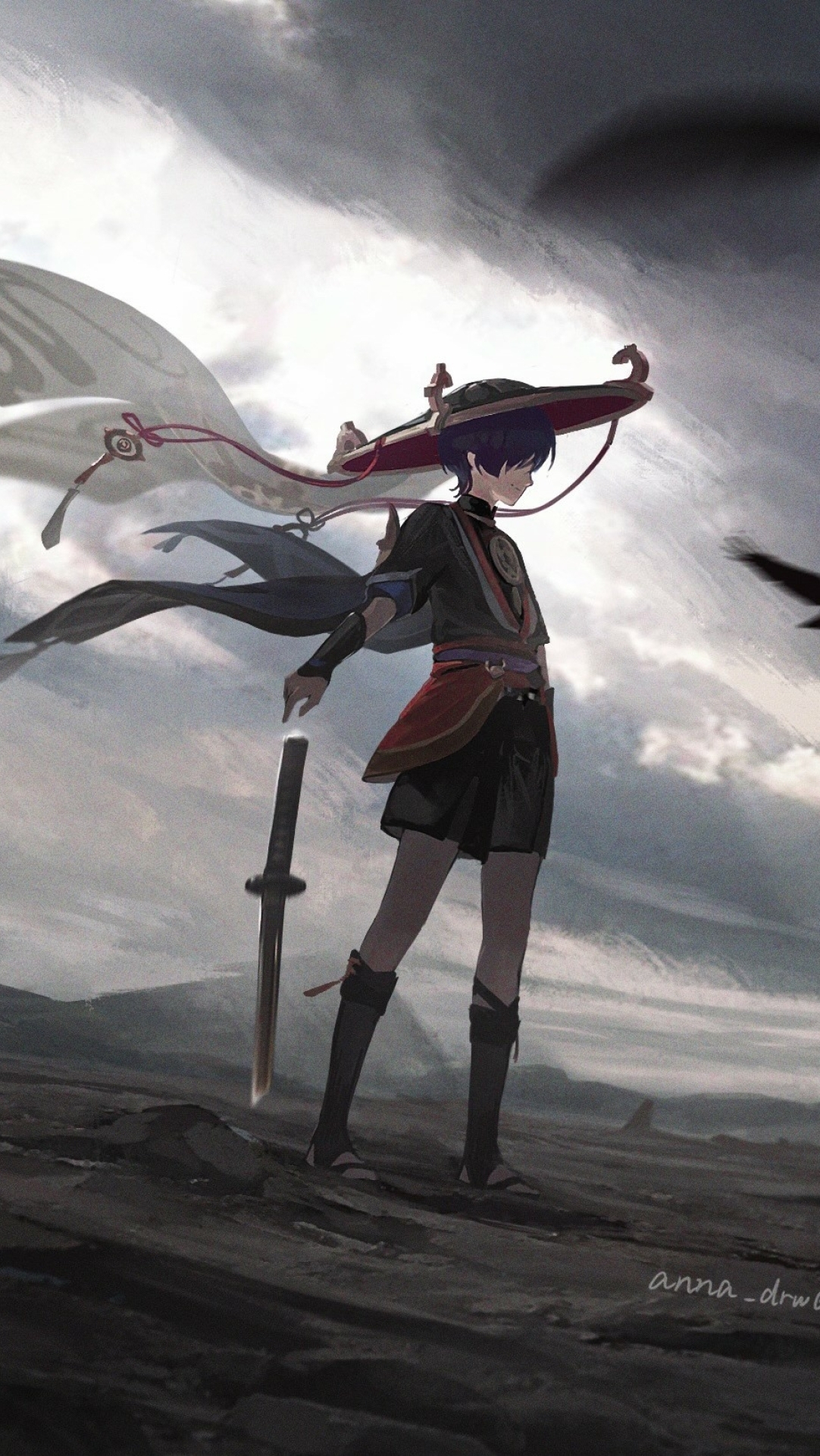 1082x1920 Scaramouche HD Genshin Impact Gaming 1082x1920 Resolution ...