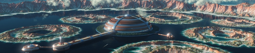 1080x228 Resolution Sci Fi Building HD 2022 Artistic 1080x228 ...
