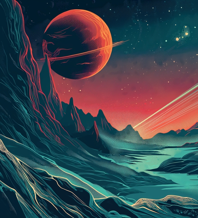 680x750 Resolution Sci Fi Cool Landscape Art 2K23 680x750 Resolution ...