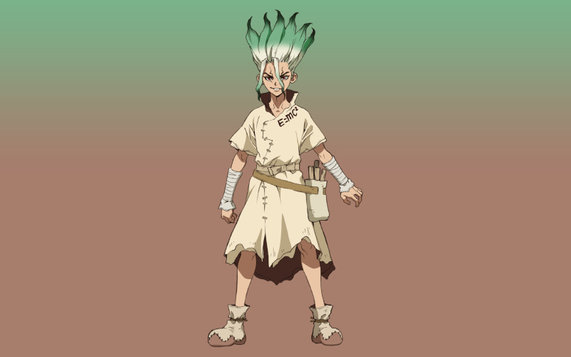 800x500 Resolution Senku Ishigami Art 800x500 Resolution Wallpaper ...
