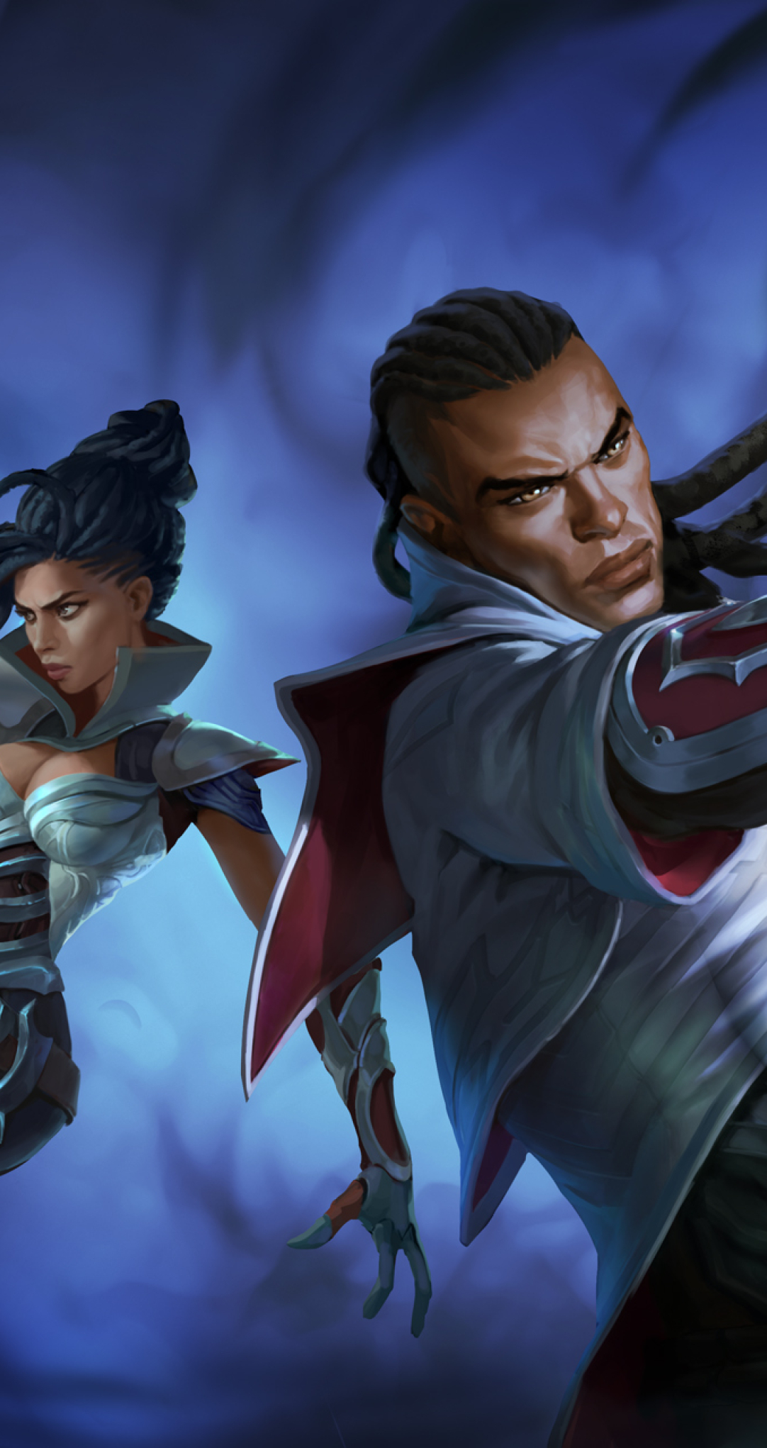 1082x2042 Senna and Lucian League of Legends 1082x2042 Resolution ...