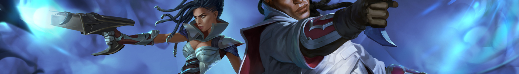 1668x238 Resolution Senna and Lucian League of Legends 1668x238 ...