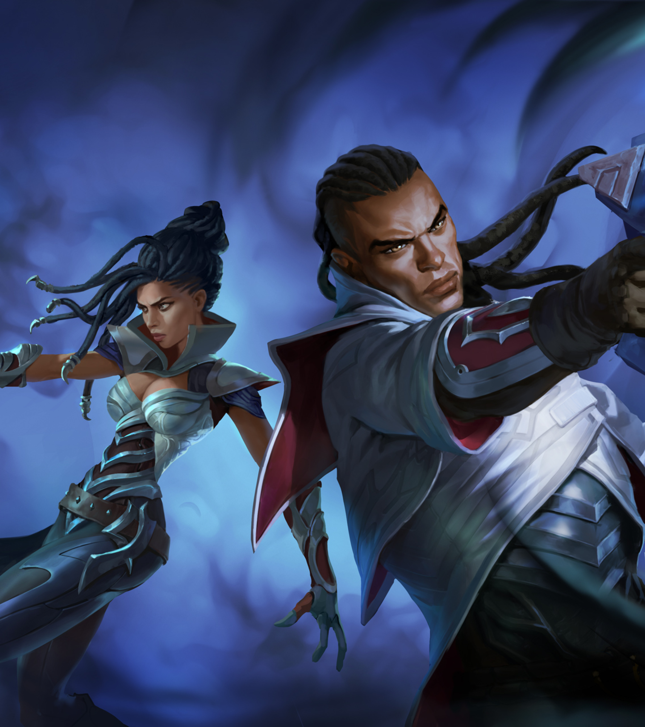 2200x2480 Resolution Senna and Lucian League of Legends 2200x2480 ...