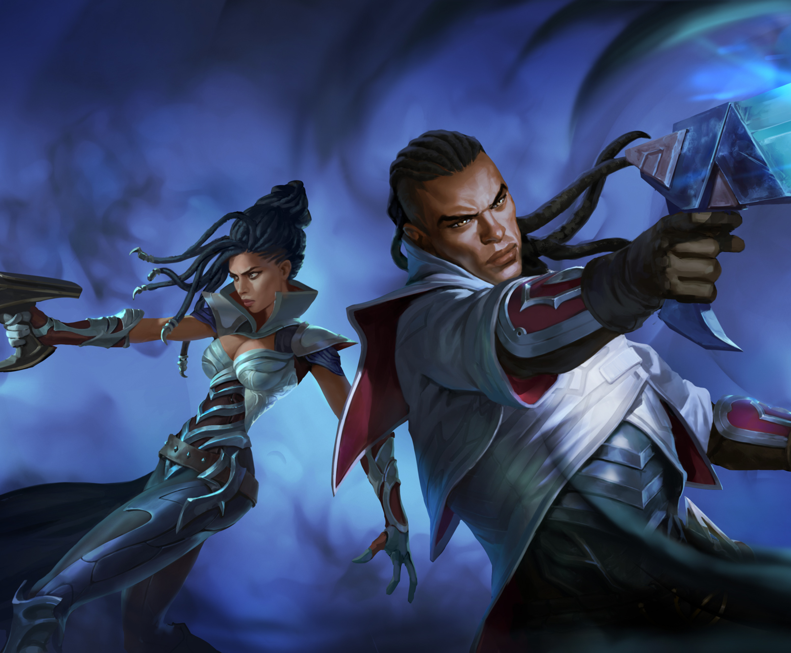 2520x2080 Resolution Senna and Lucian League of Legends 2520x2080 ...