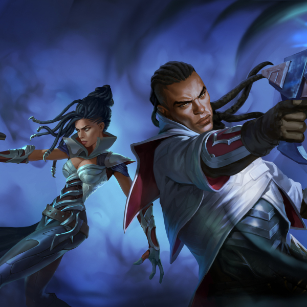 600x600 Resolution Senna and Lucian League of Legends 600x600 ...