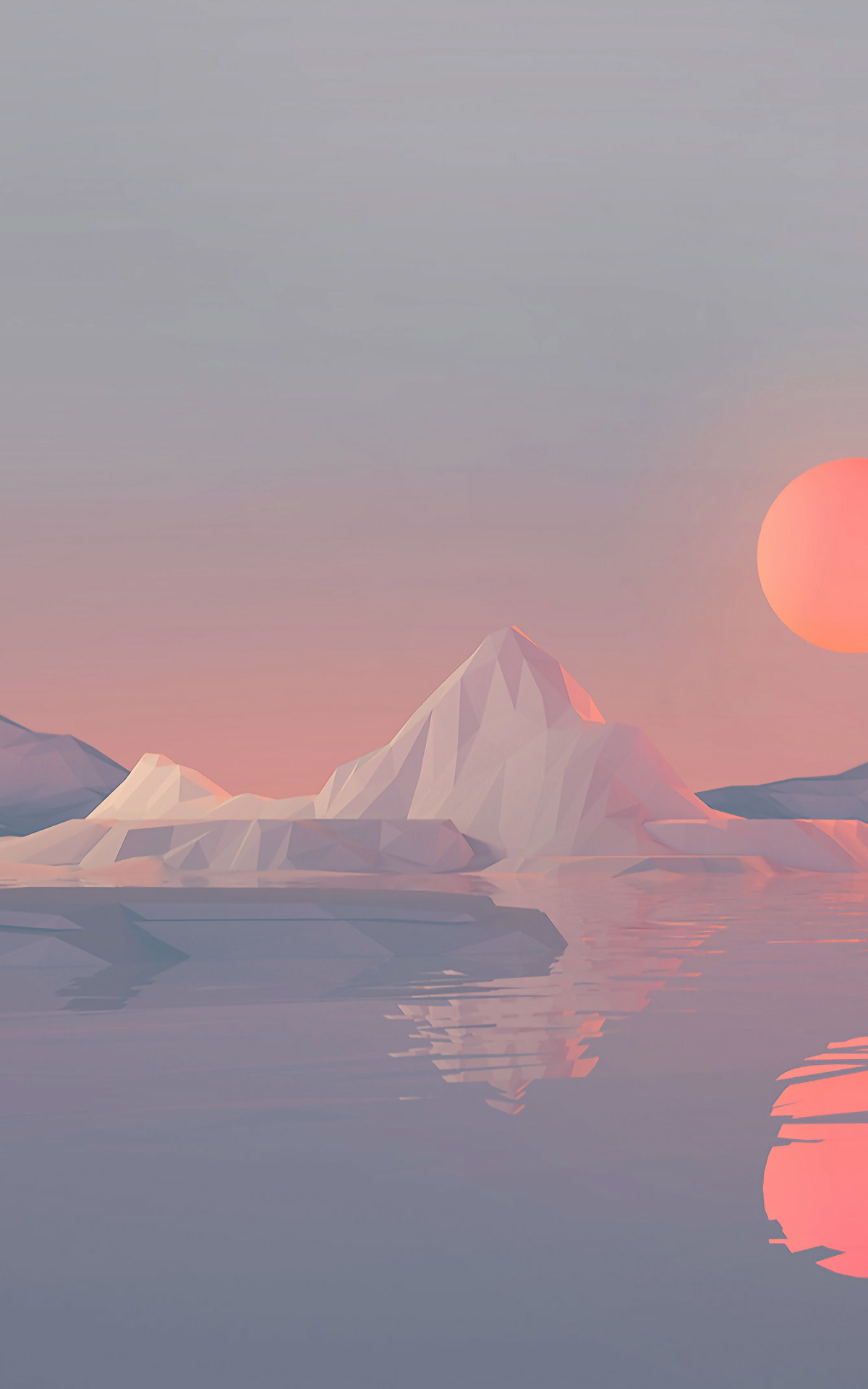 1200x1920 Serenity in Low Poly 1200x1920 Resolution Wallpaper, HD ...