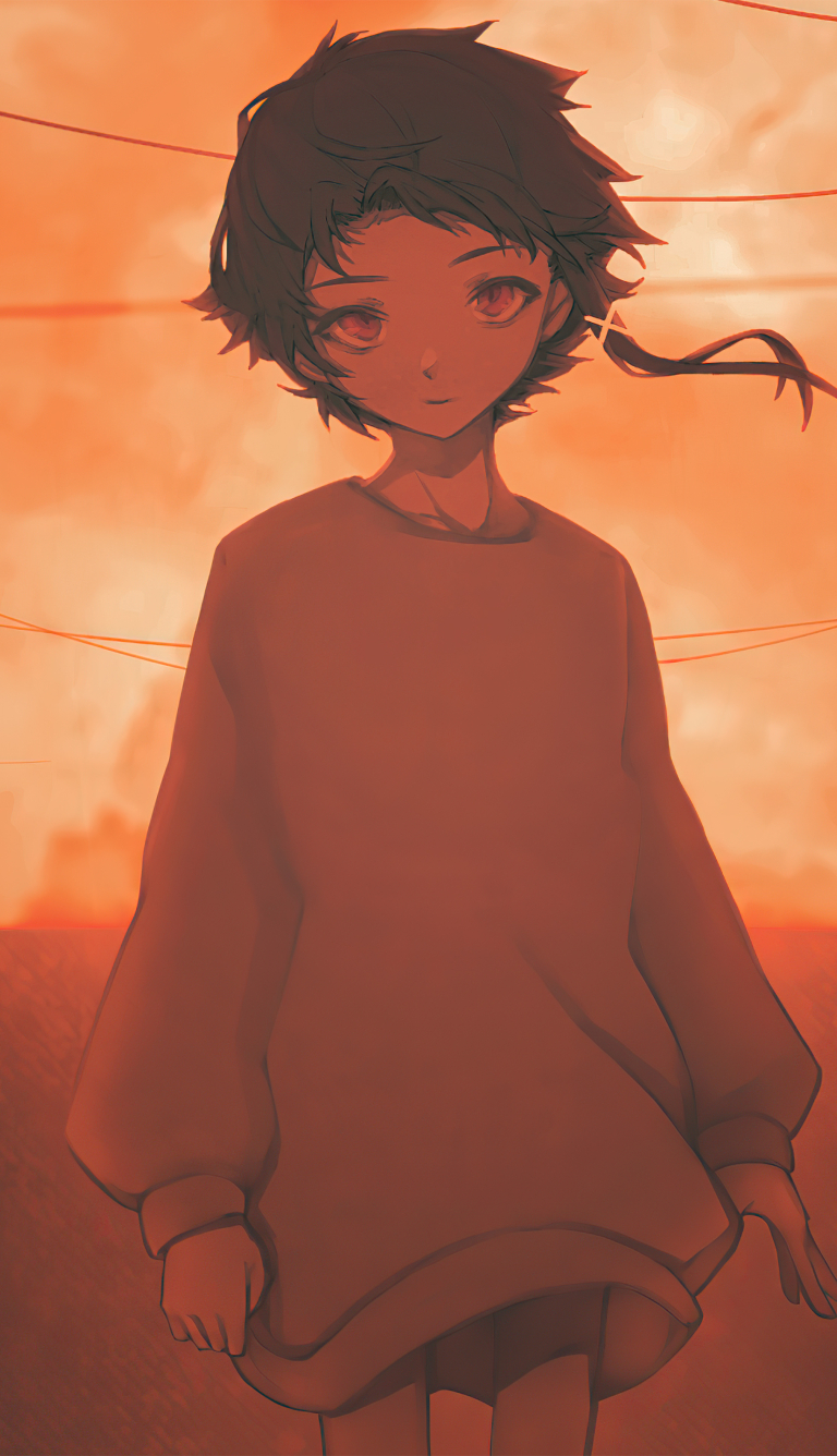 768x1336 Serial Experiments Lain 4k Lain Iwakura 768x1336 Resolution ...