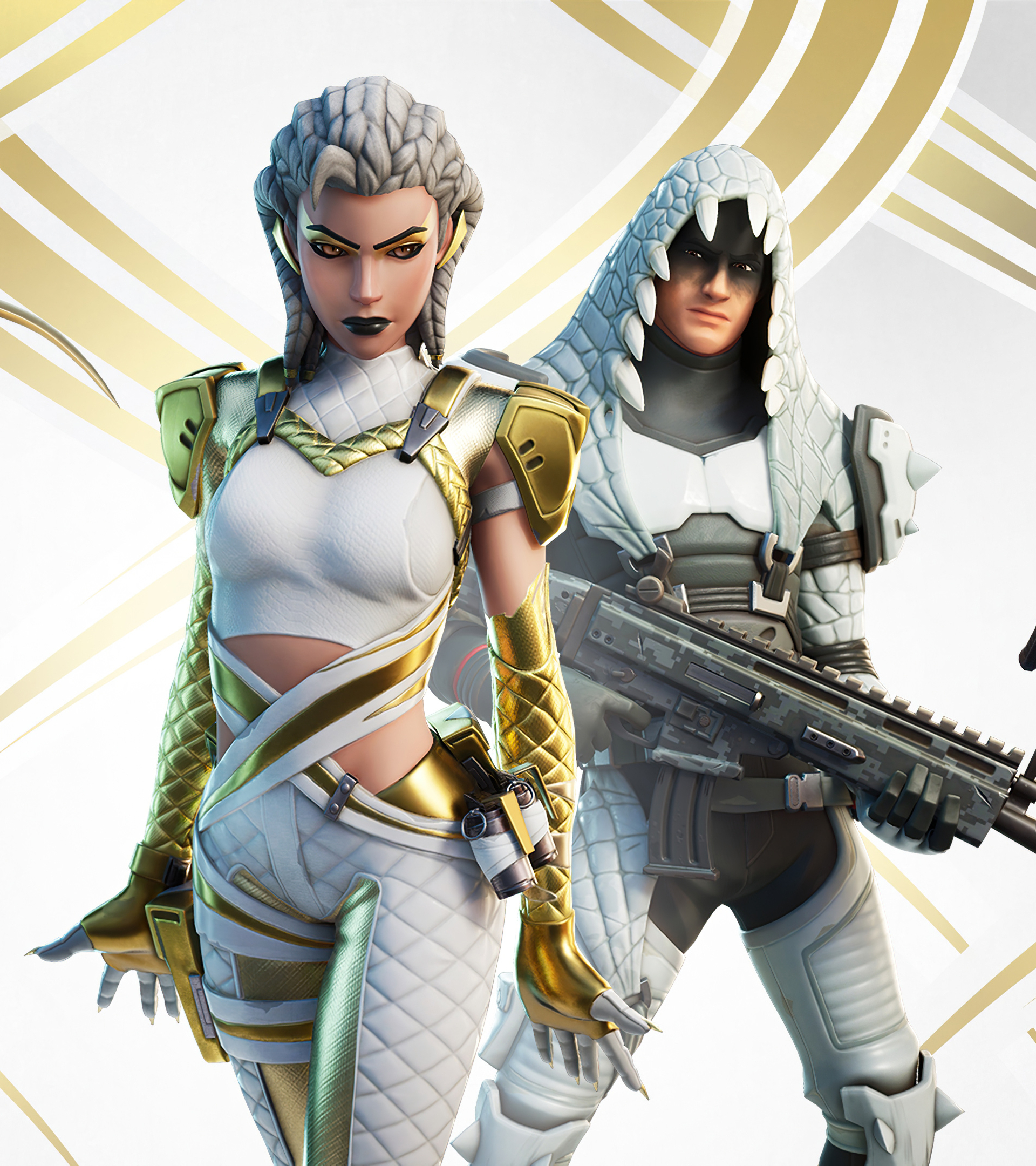 1920x2160 Resolution Serpent Strike and Gator Force Fortnite 1920x2160 ...