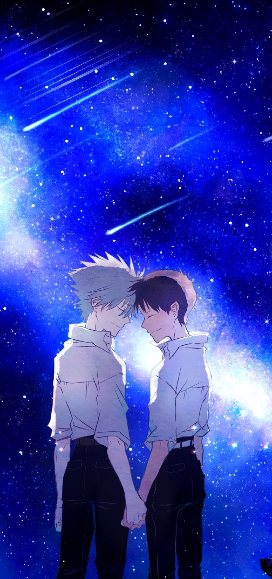 1080x2300 Shinji Ikari & Kaworu Nagisa Neon Genesis Evangelion ...
