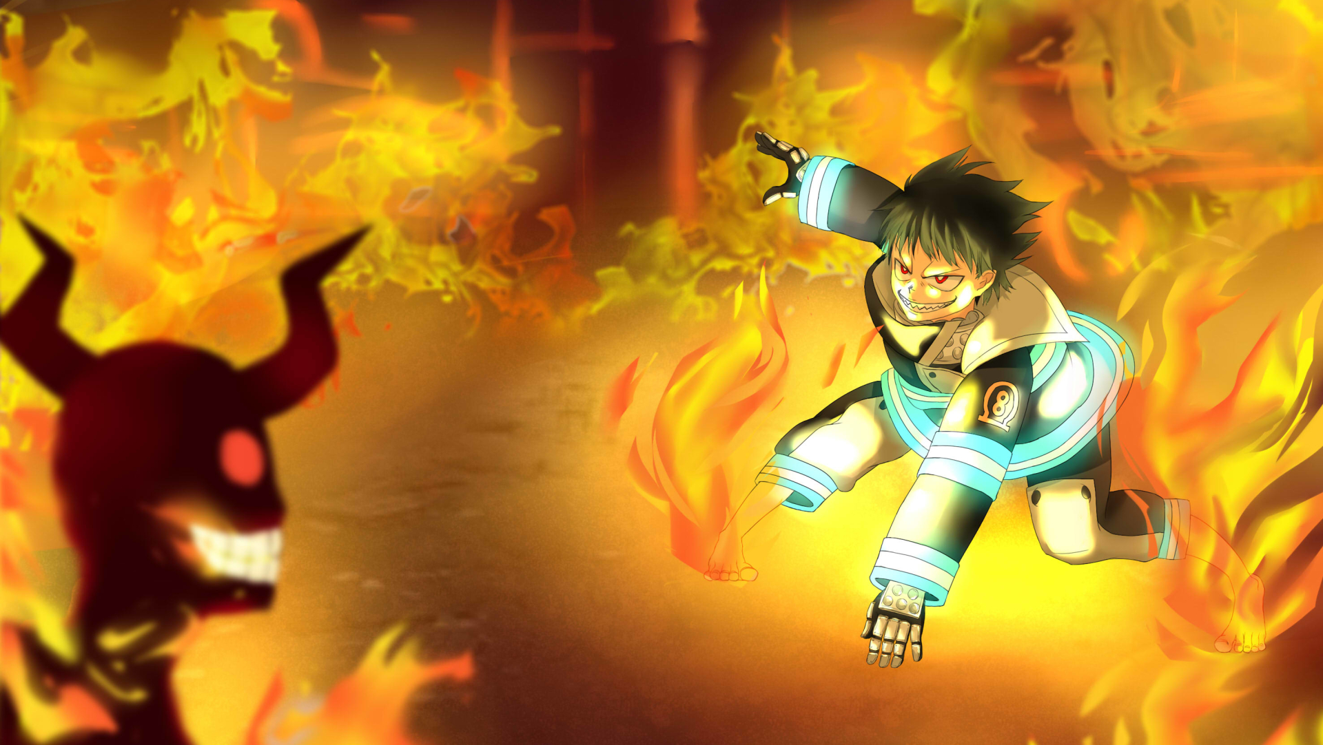 1920x1082 Resolution Shinra Kusakabe Anime 1920x1082 Resolution ...