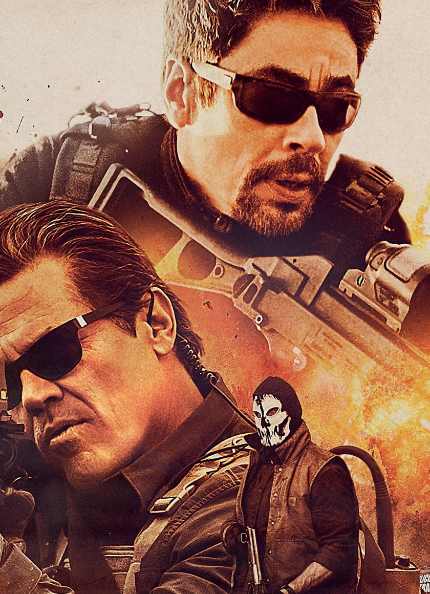 840x1160 Sicario Day of the Soldado Official Poster 840x1160 Resolution ...