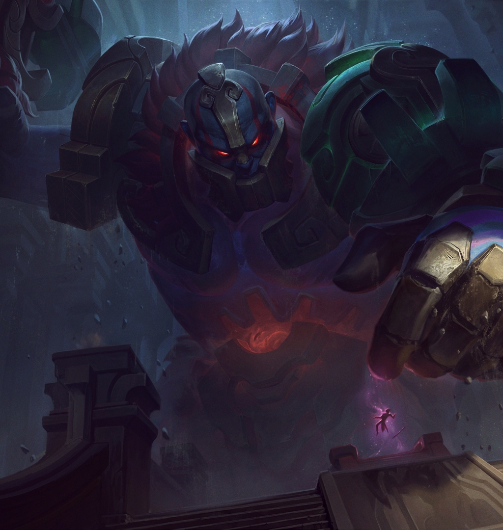 1024x1080 Resolution Sion Art New League Of Legends 1024x1080 ...