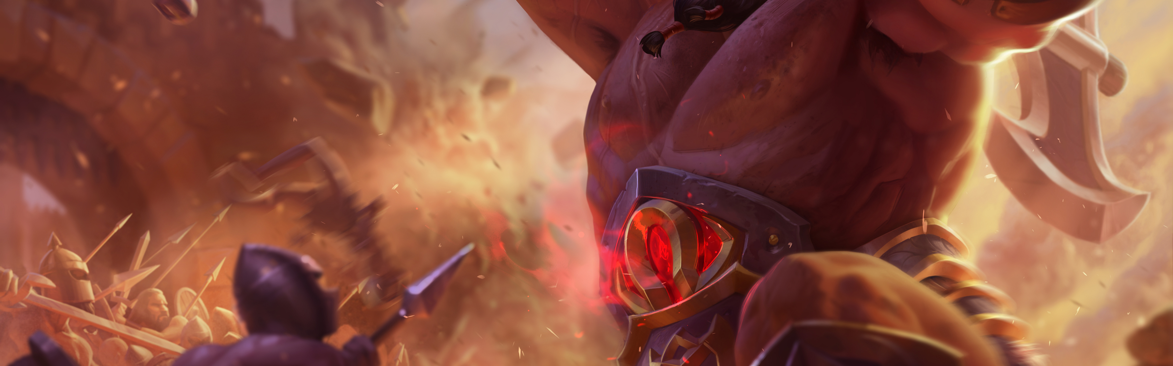 3840x1200 Resolution Sion League Of Legends 3840x1200 Resolution ...