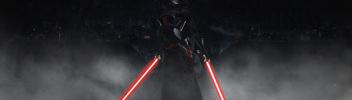 1400x400 Resolution Sith with Lightsaber 1400x400 Resolution Wallpaper ...