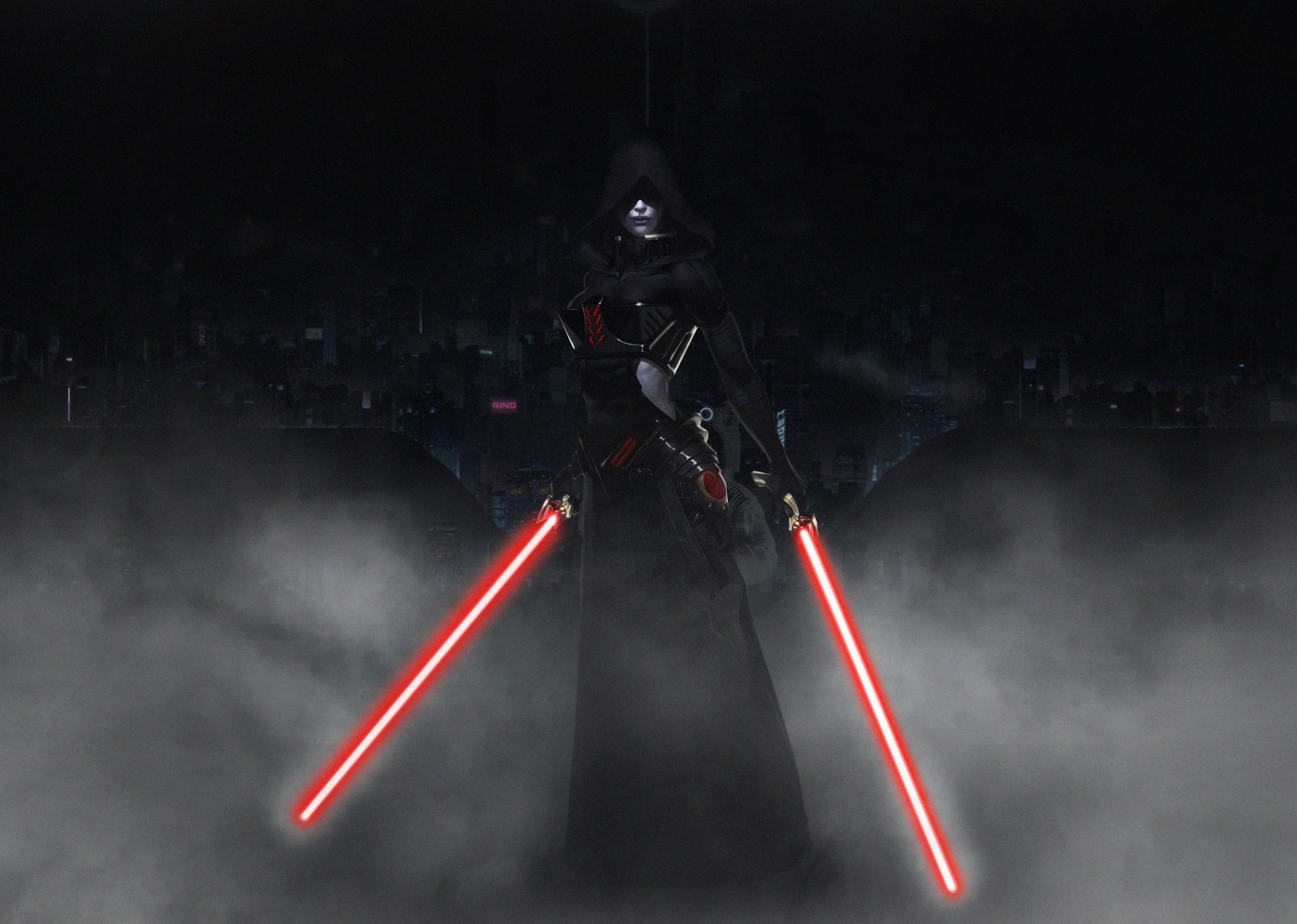 2920x2080 Resolution Sith with Lightsaber 2920x2080 Resolution ...