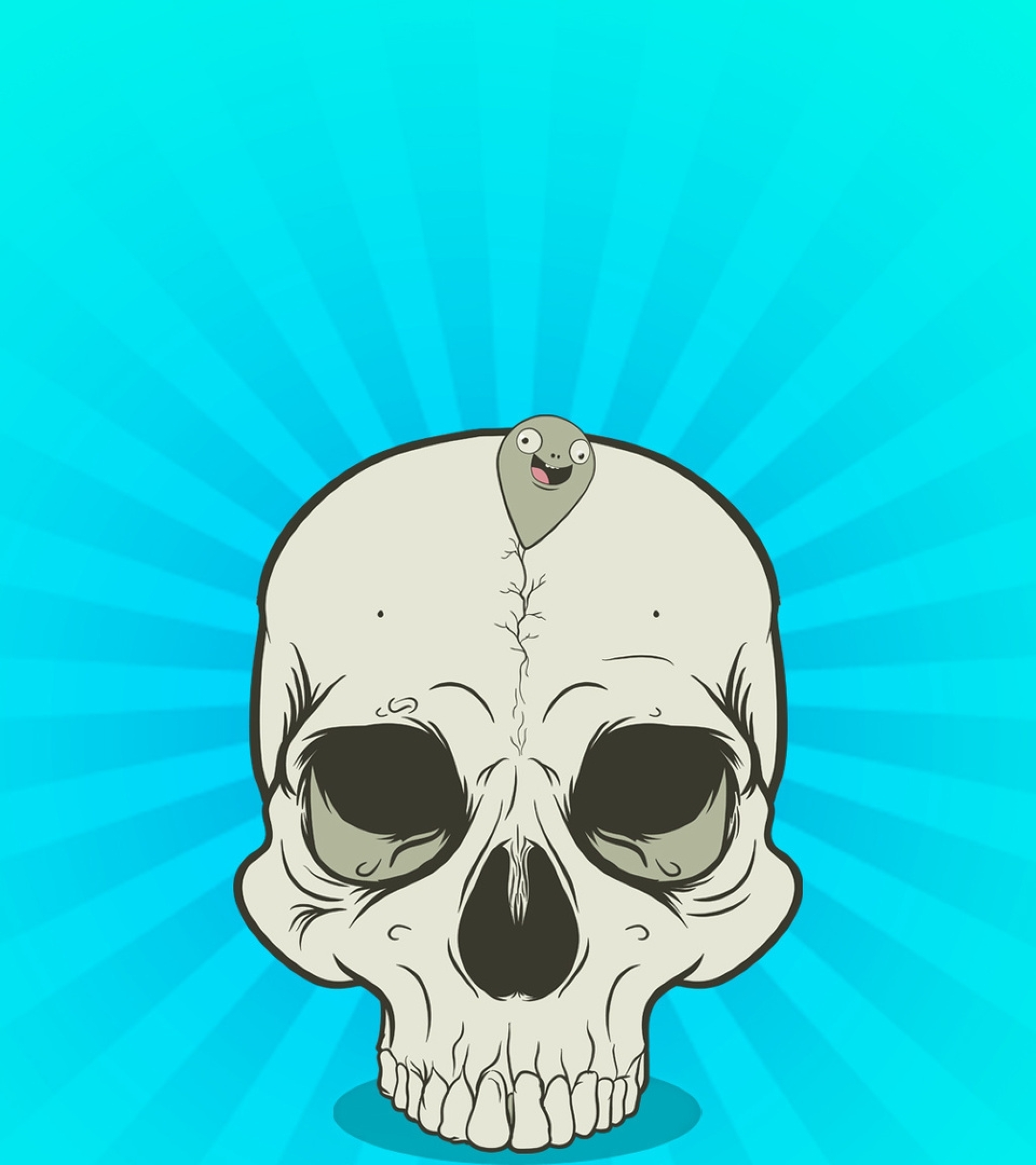 1920x2160 Resolution skull, ball, line 1920x2160 Resolution Wallpaper ...