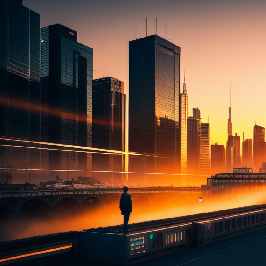 900x900 Skyscraper Cool AI Digital Art 900x900 Resolution Wallpaper, HD ...