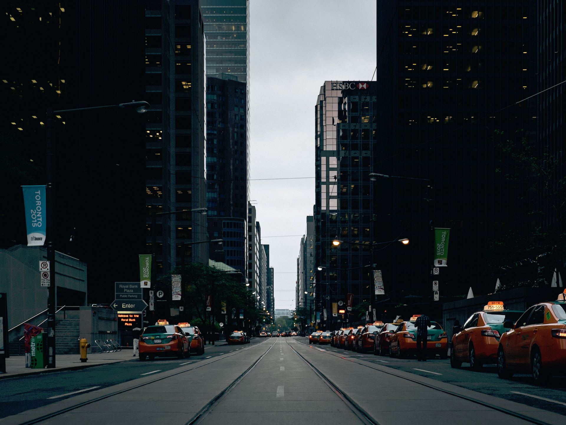 1920x1440 Resolution skyscrapers, city, road 1920x1440 Resolution ...