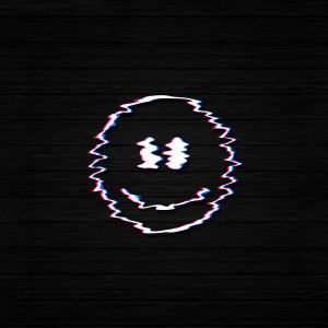 300x300 Resolution Smiley Glitch Dark Black 300x300 Resolution ...