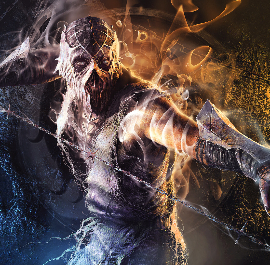 1100x1080 Resolution smoke, characters, mortal kombat 1100x1080 ...