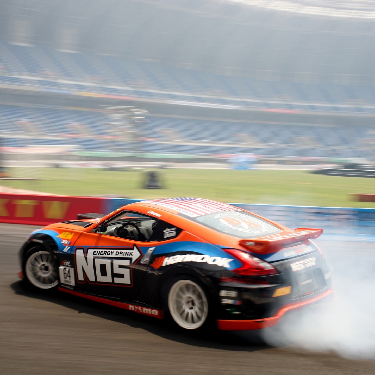 1440x1440 smoke, drift, nissan 370z 1440x1440 Resolution Wallpaper, HD ...