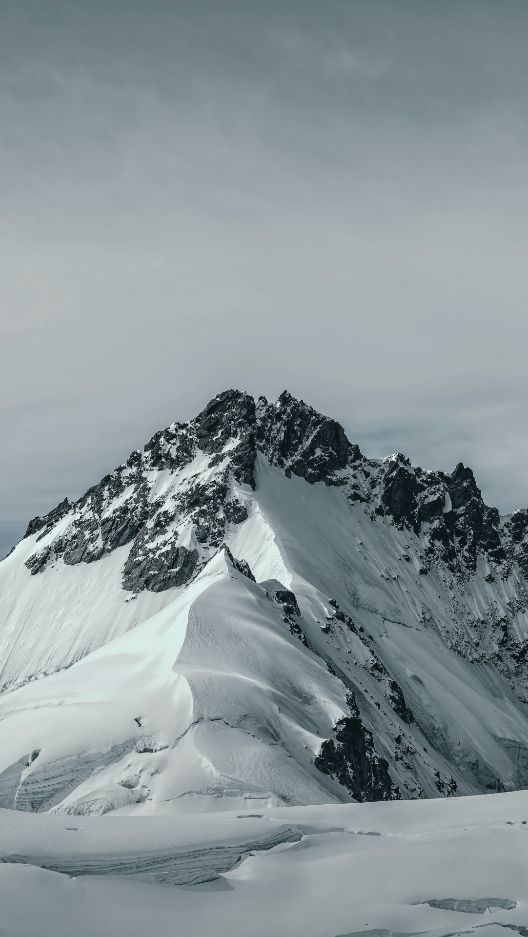 1082x1920 Snowy 8K Mountain 2021 1082x1920 Resolution Wallpaper, HD ...