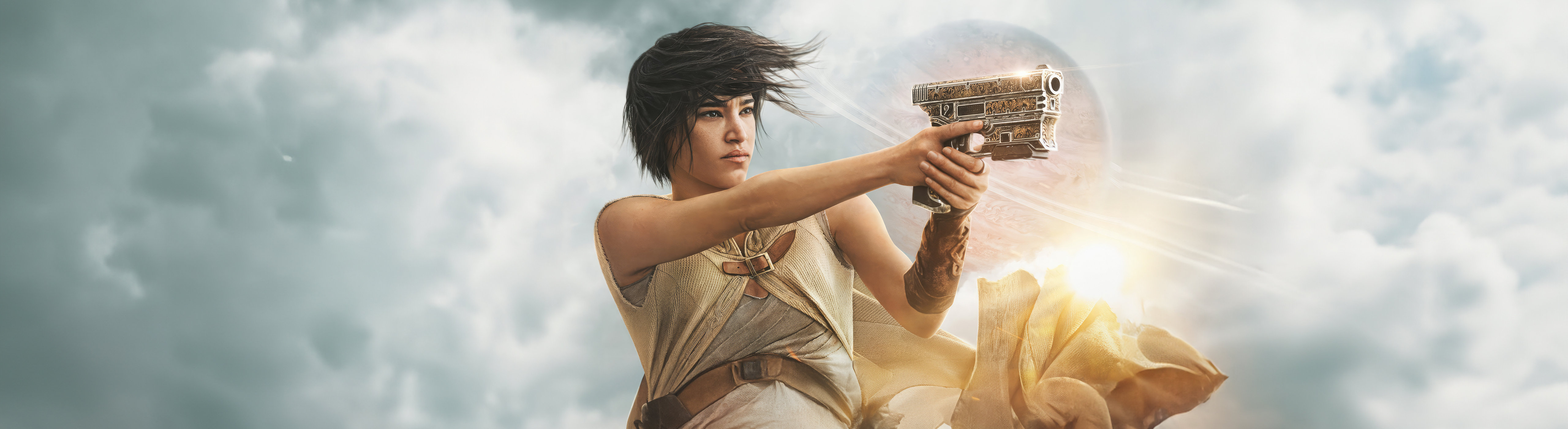 5120x1400 Resolution Sofia Boutella as Kora In Rebel Moon Part One A ...