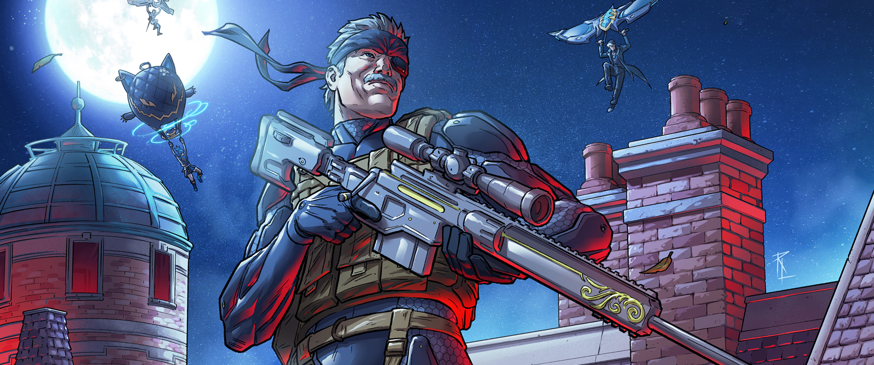 3449x1440 Resolution Solid Snake HD Fortnite Cool Skin 3449x1440 ...