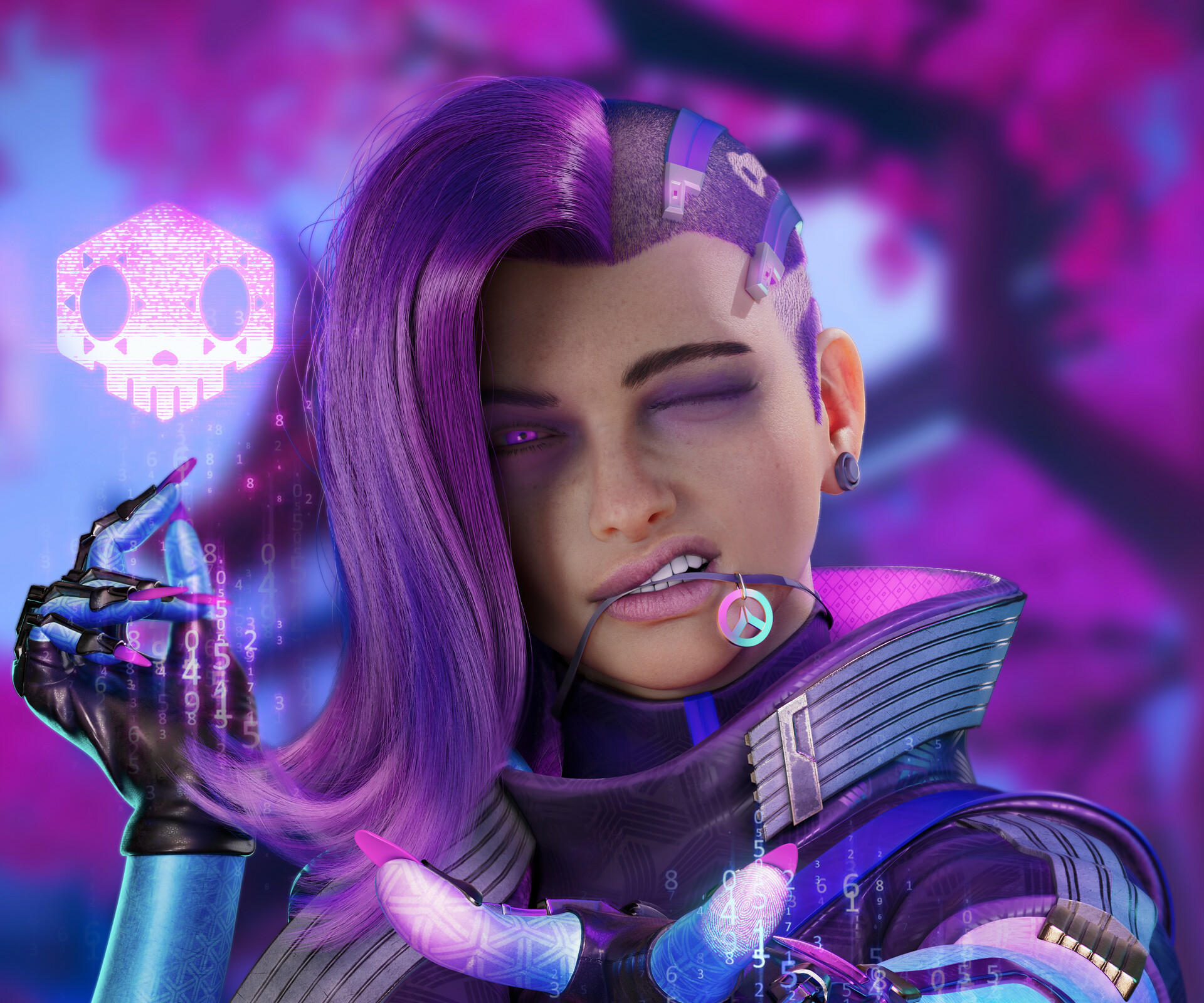 19200x1080 Sombra Overwatch 2 19200x1080 Resolution Wallpaper, HD Games ...