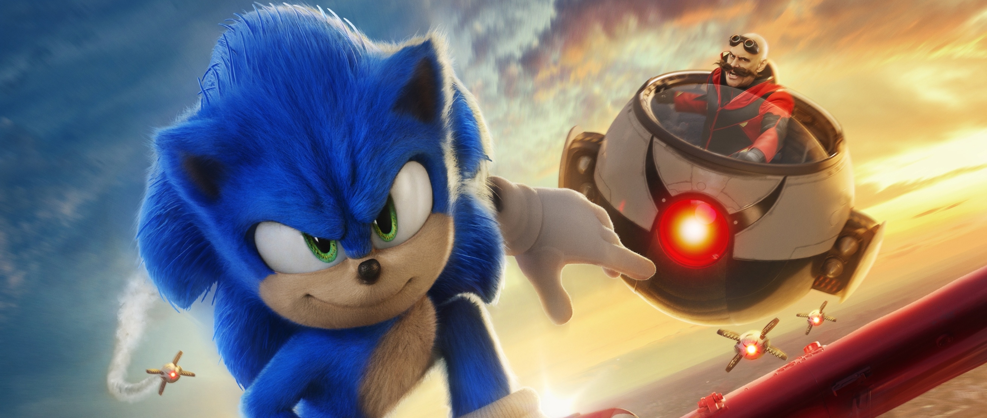 3400x1440 Sonic 2 Movie 3400x1440 Resolution Wallpaper, HD Movies 4K ...