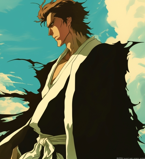 600x655 Resolution Sosuke Aizen HD Bleach Art 600x655 Resolution ...