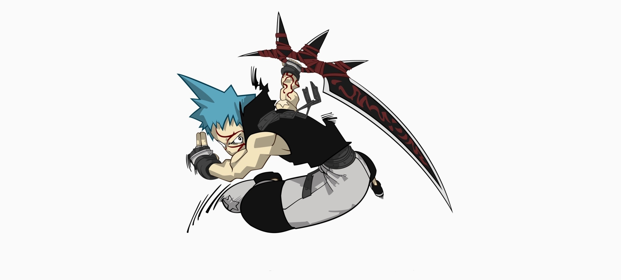 2037x919 Resolution soul eater, black star, anime 2037x919 Resolution ...