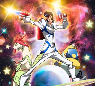 Meow Space Dandy Wallpaper