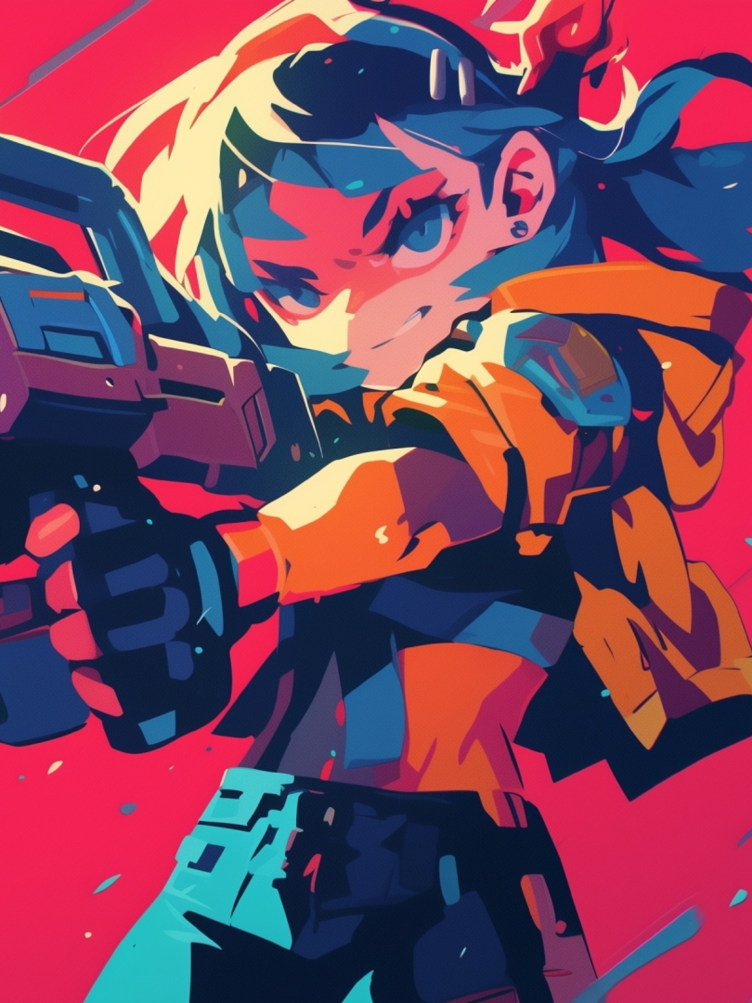 1536x2048 Resolution Space Pirate HD Futuristic Art 1536x2048 ...