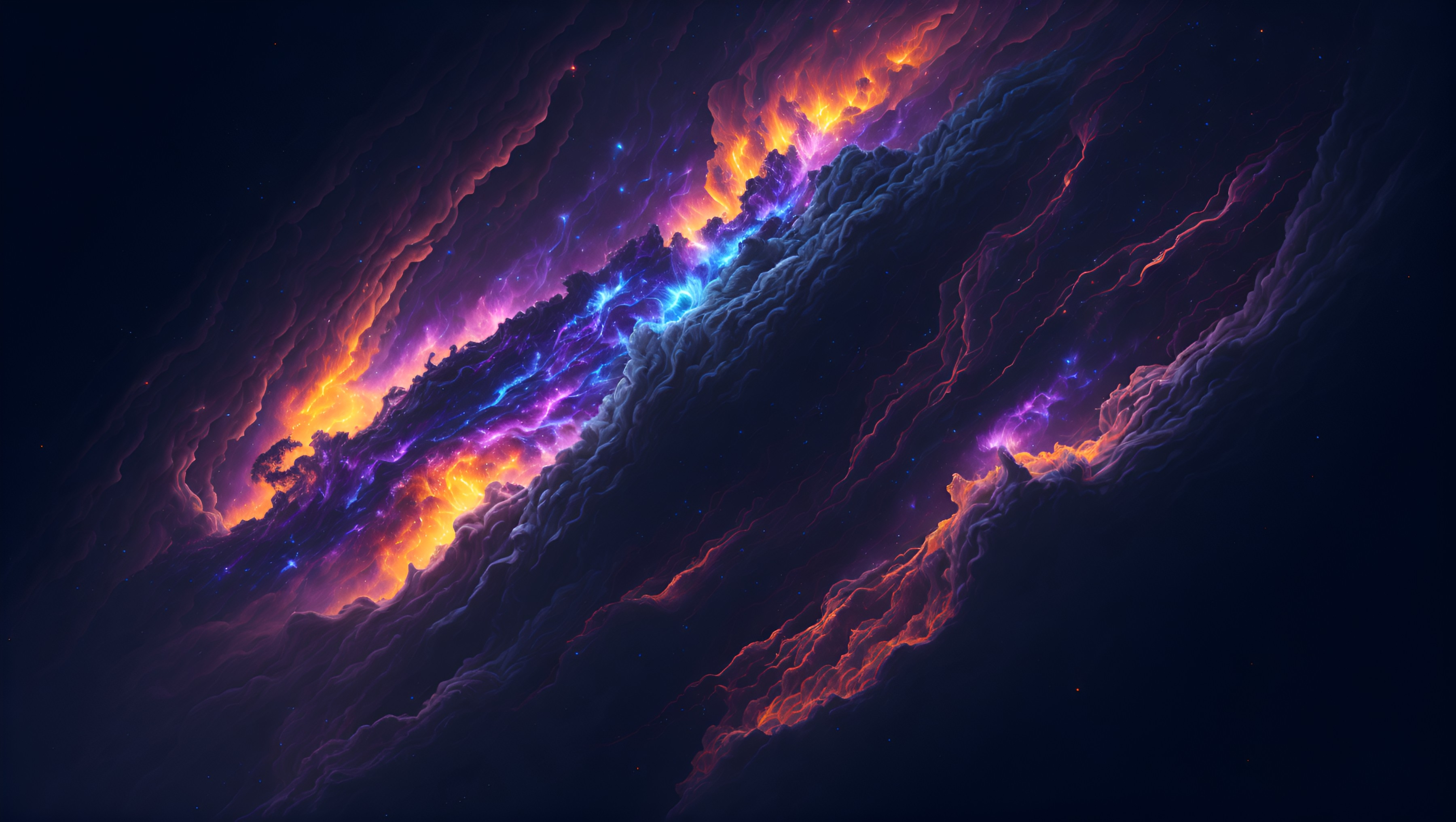 Space Storm HD Galaxy Wallpaper HD Artist 4K Wallpapers Images And