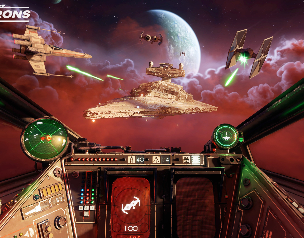 1280x1000 Resolution Space War in Star Wars Squadrons 2020 1280x1000 ...