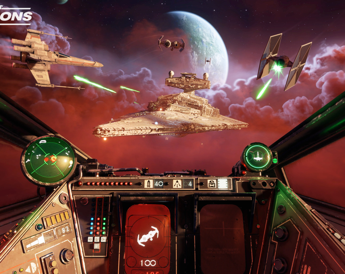 1200x952 Resolution Space War in Star Wars Squadrons 2020 1200x952 ...