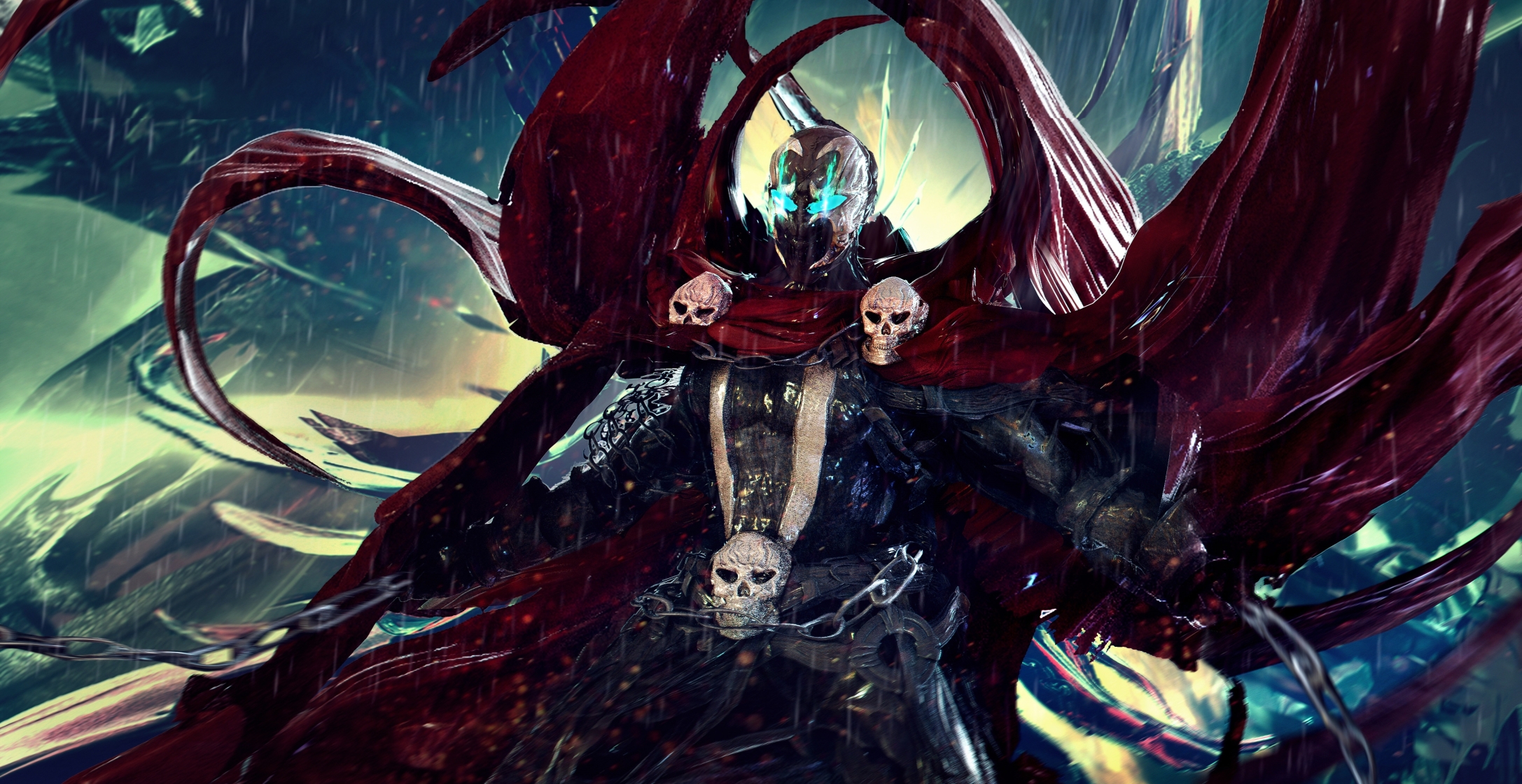 2174x1120 Resolution Spawn 5K Comic Art 2174x1120 Resolution Wallpaper ...