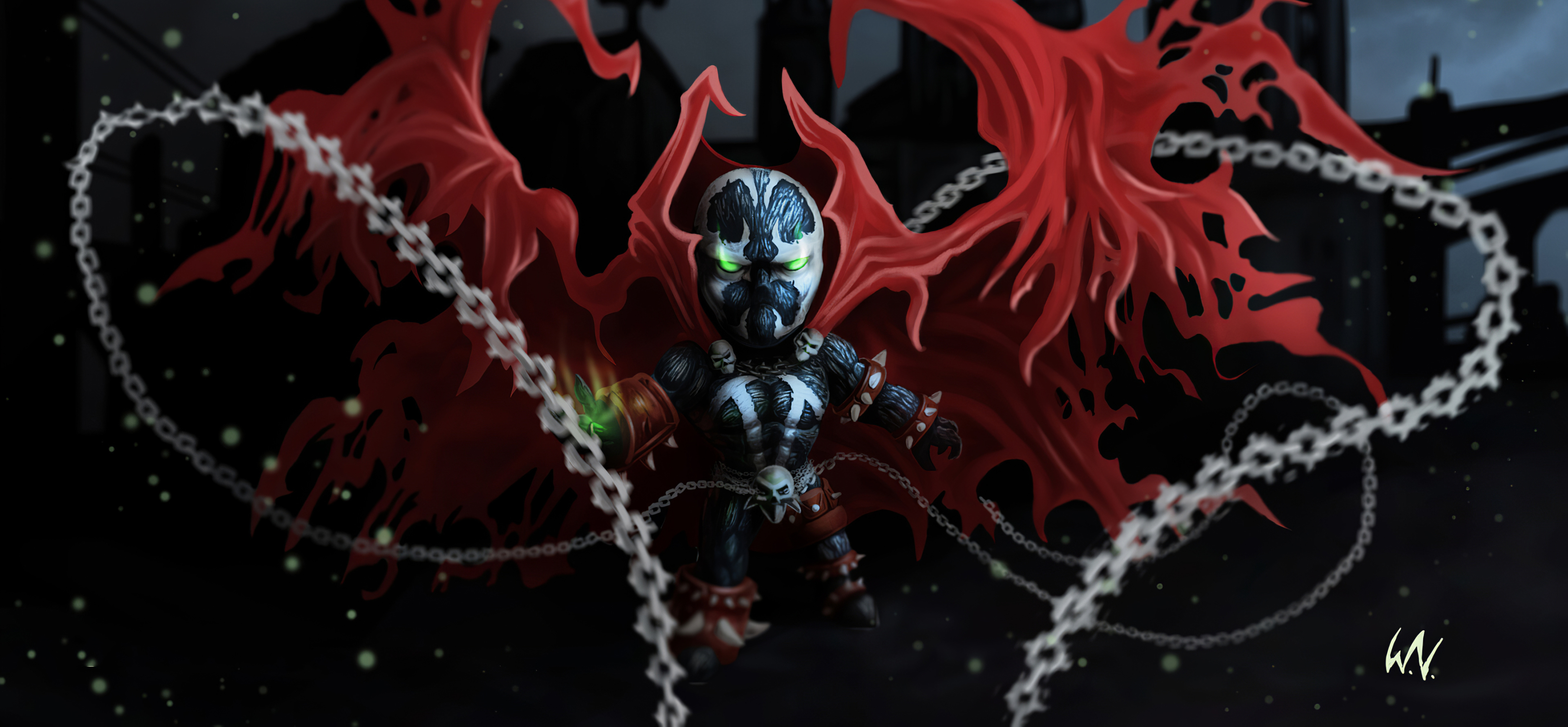 3449x1600 Resolution Spawn Comic Art 3449x1600 Resolution Wallpaper ...