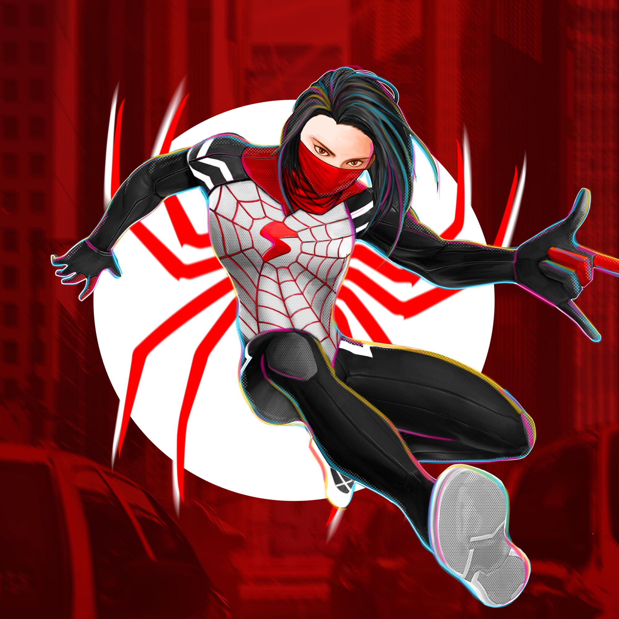 2000x2000 Resolution Spider-Girl HD Spider-Man Across The Spider-Verse ...