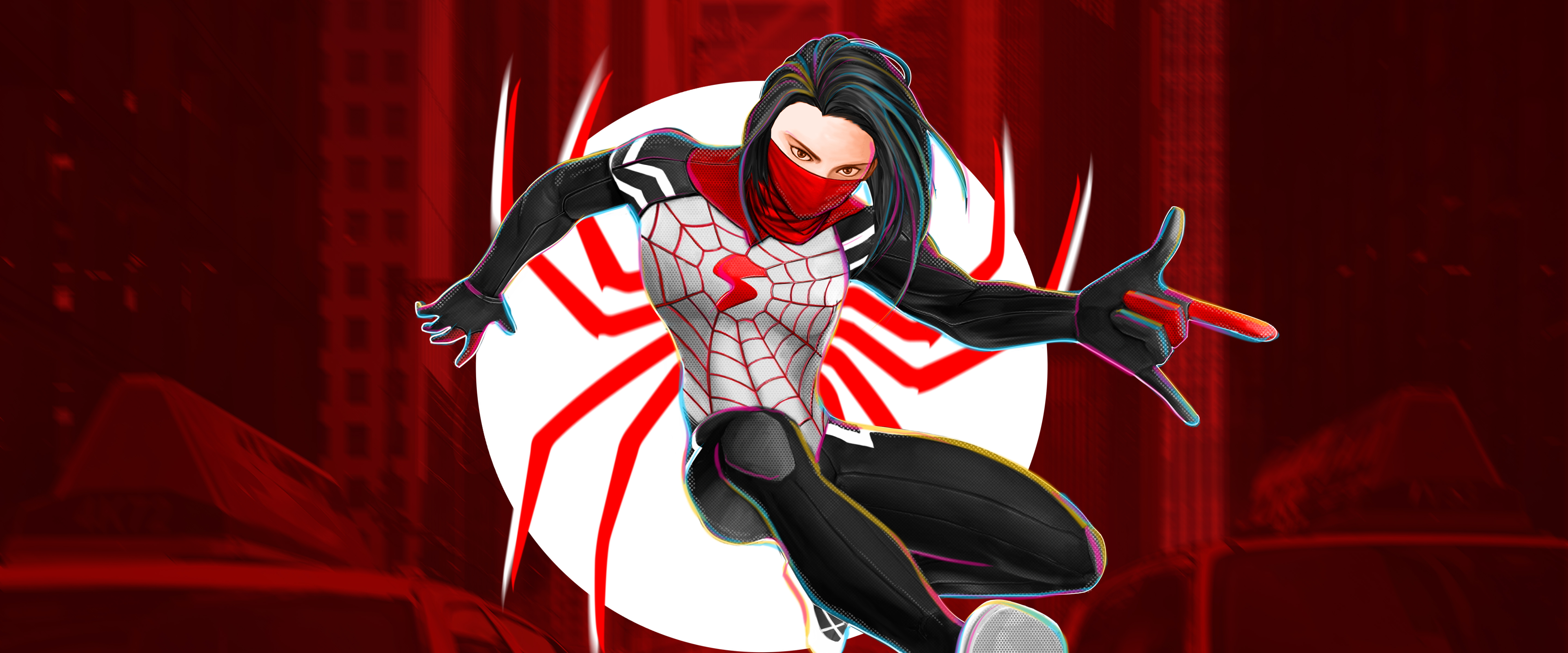 3840x1600 Resolution Spider-Girl HD Spider-Man Across The Spider-Verse ...