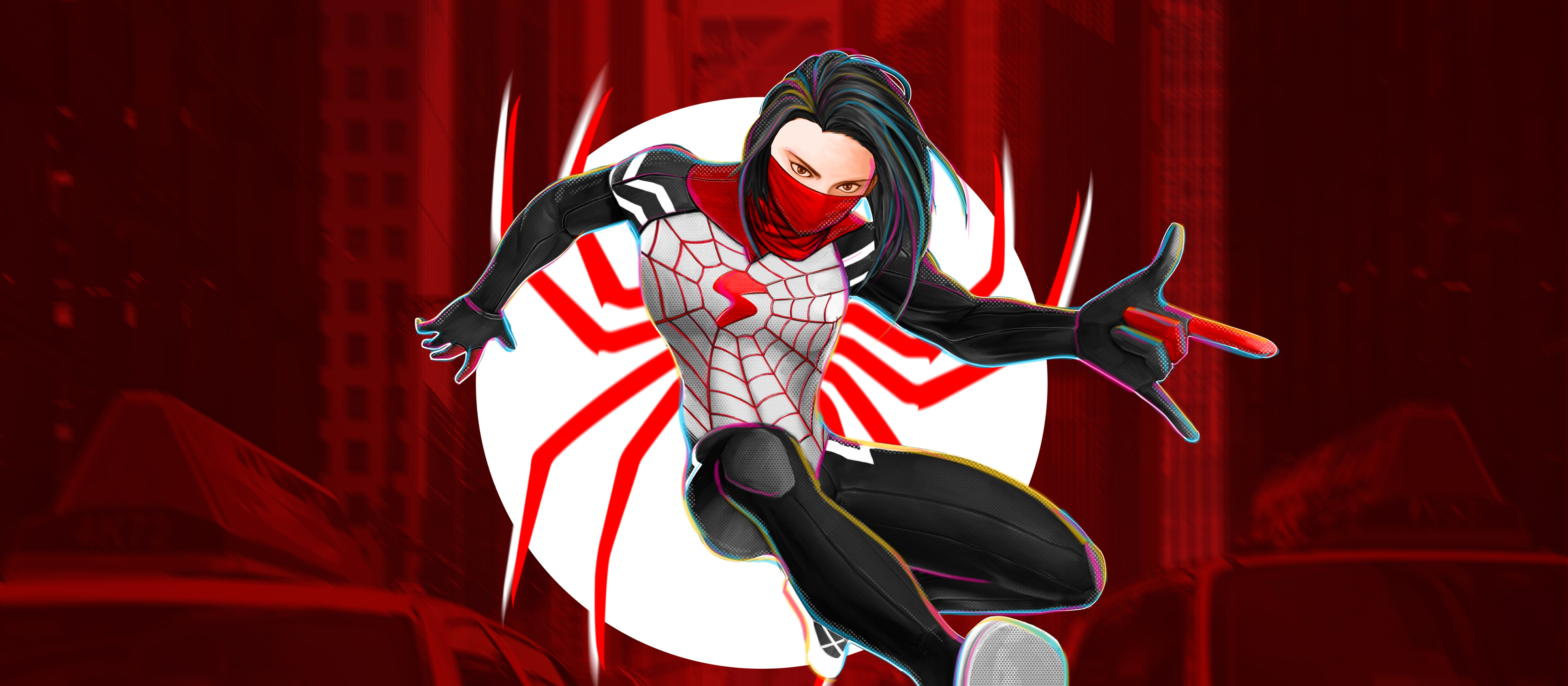 5600x2450 Resolution Spider-Girl HD Spider-Man Across The Spider-Verse ...
